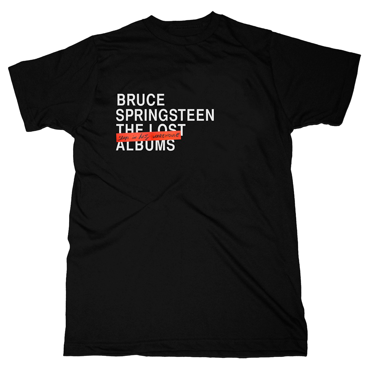 Tracks II: The Lost Albums Tee - Black – Bruce Springsteen