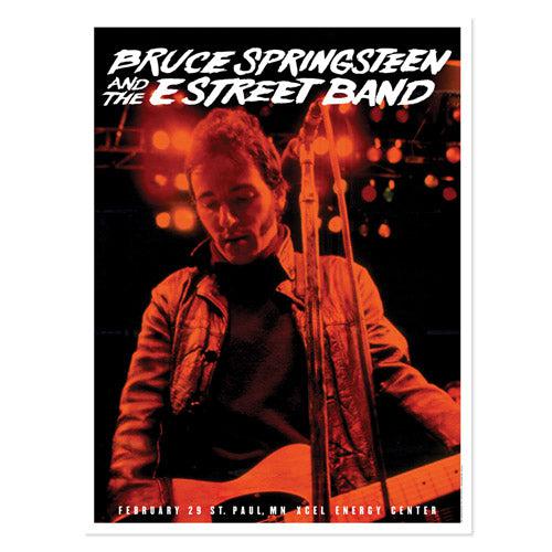 The River St. Paul Event Poster - Bruce Springsteen